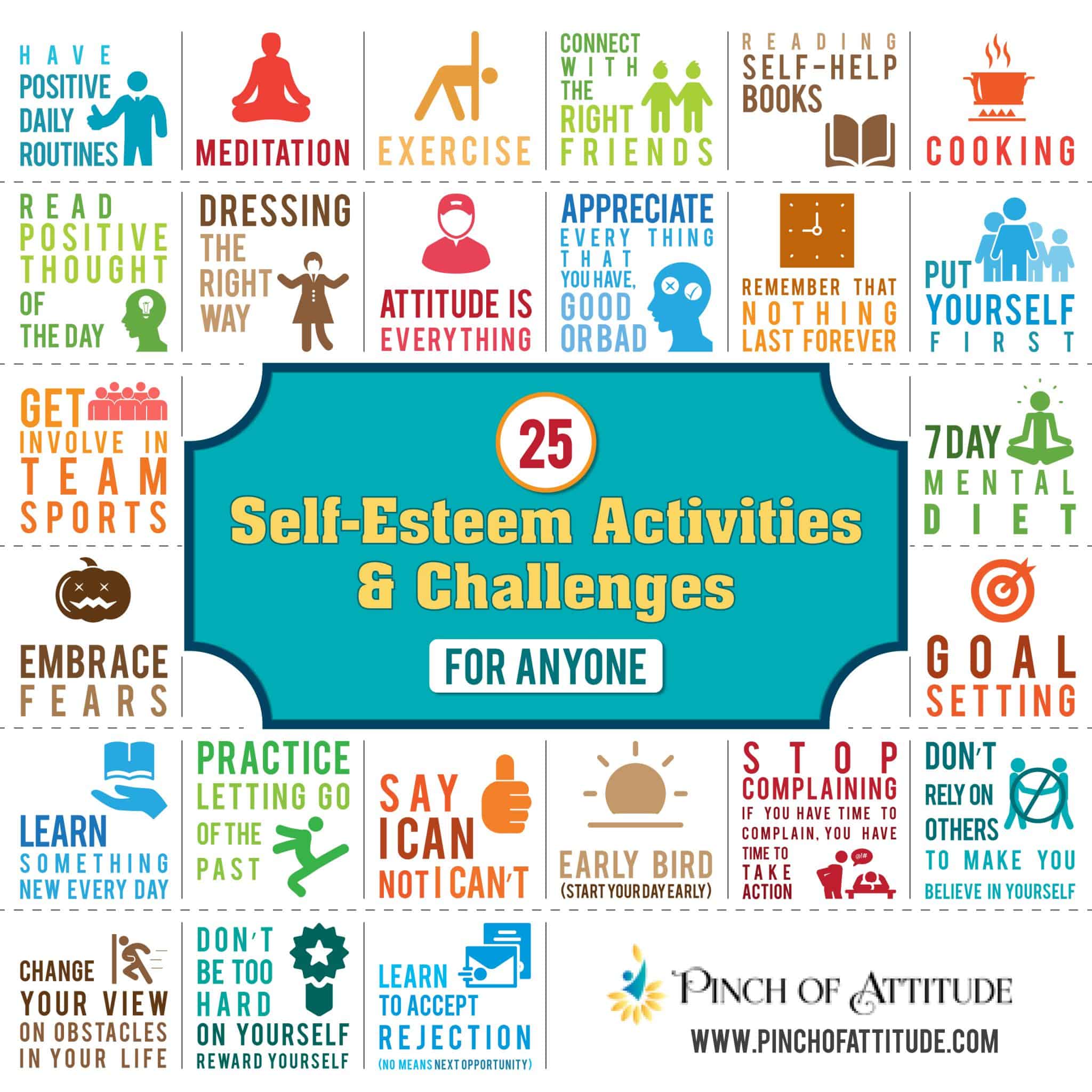25 Self Esteem Activities And Challenges For Anyone